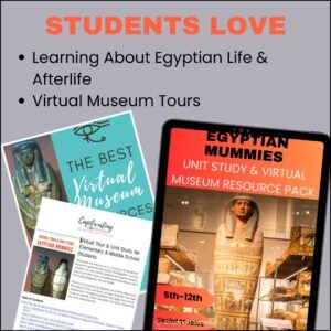 Egyptian Mummies Virtual Tour & Unit Study