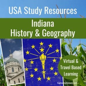 Indiana State Unit Study Pack | Virtual Learning | Captivating Compass