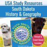 South Dakota State Unit Study Pack | Virtual Learning | Captivating Compass