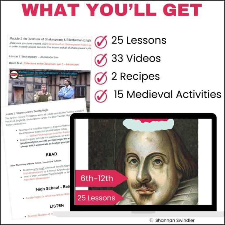 Christmas in Shakespeare's Medieval England | Holiday Unit Study ...