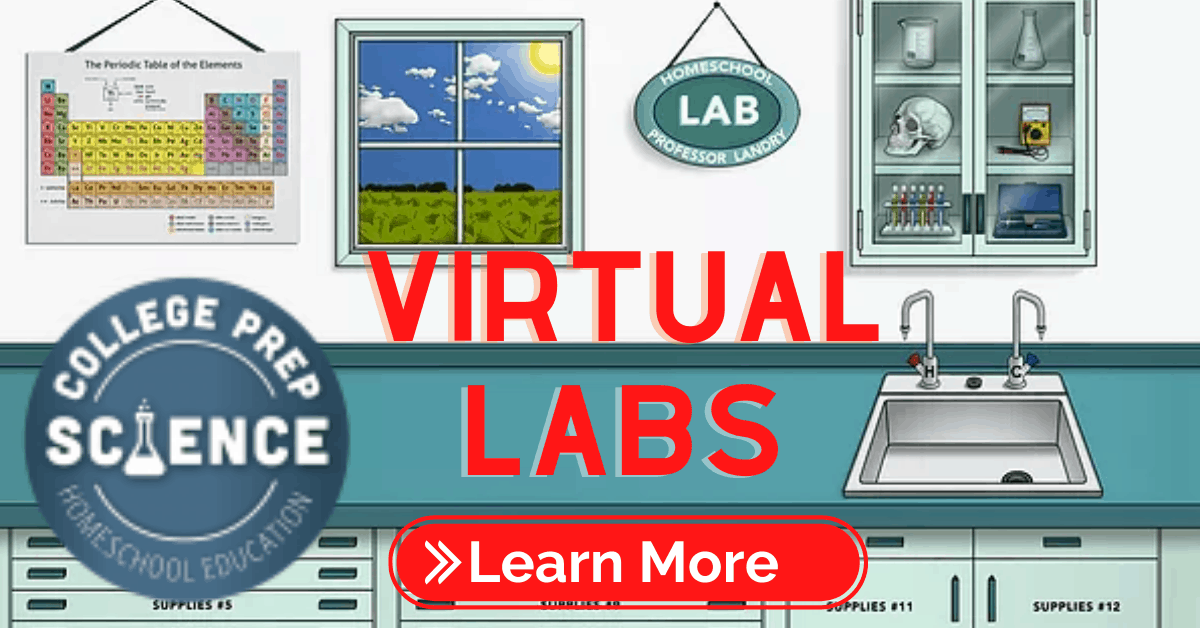 Homeschool Science Labs for 6th-12th graders | Captivating Compass