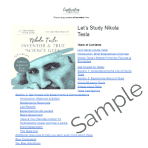 Let's Study Nikola Tesla: Get Amped Unit Study