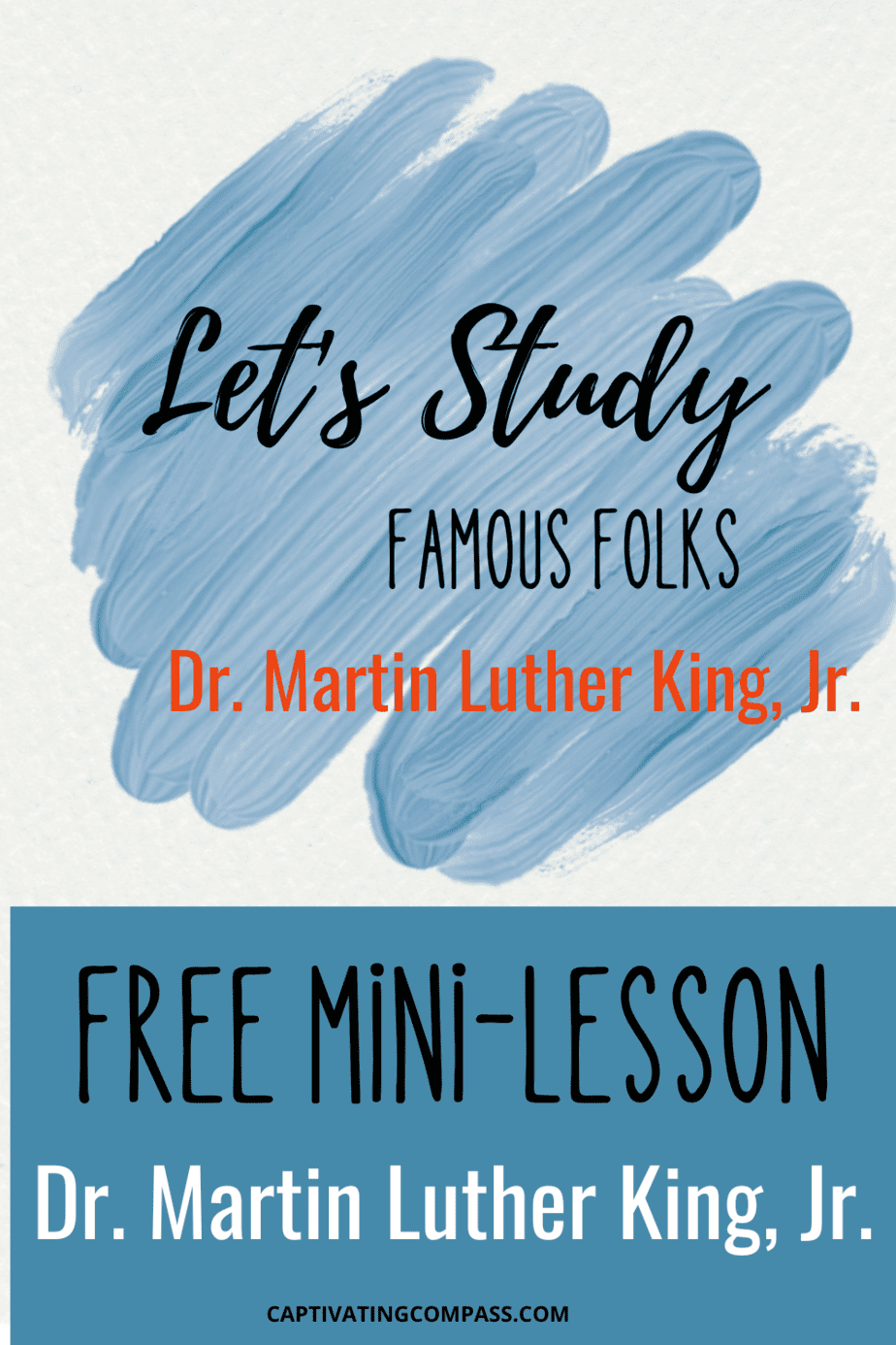 Let's Study Famous Folks - January Calendar of Famous People