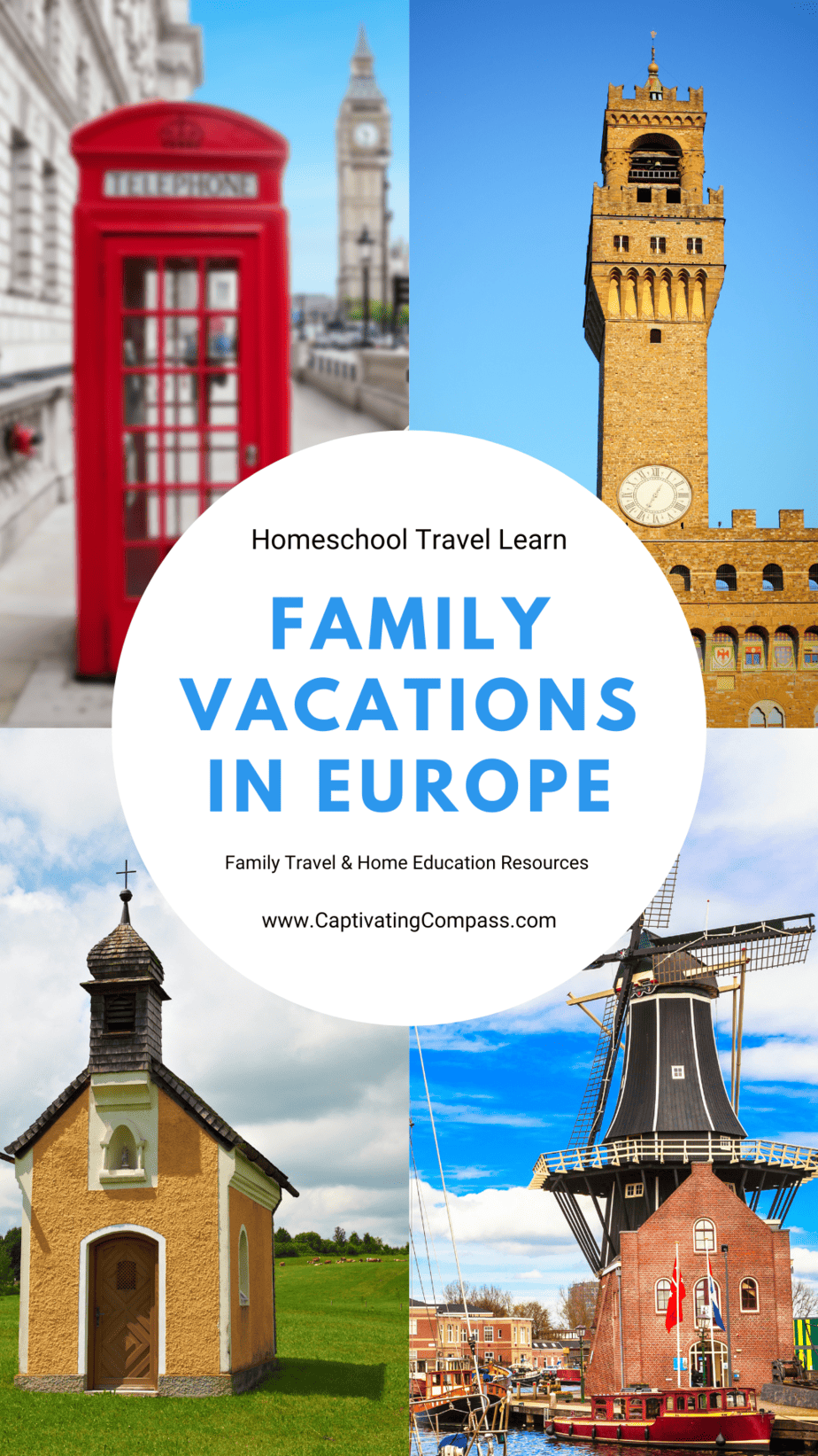 Plan a Family Trip: Europe | Captivating Compass