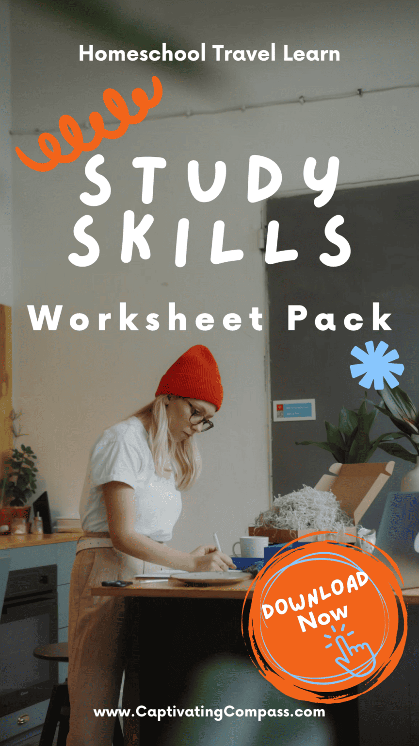 Study Skills Worksheets For High School | Captivating Compass