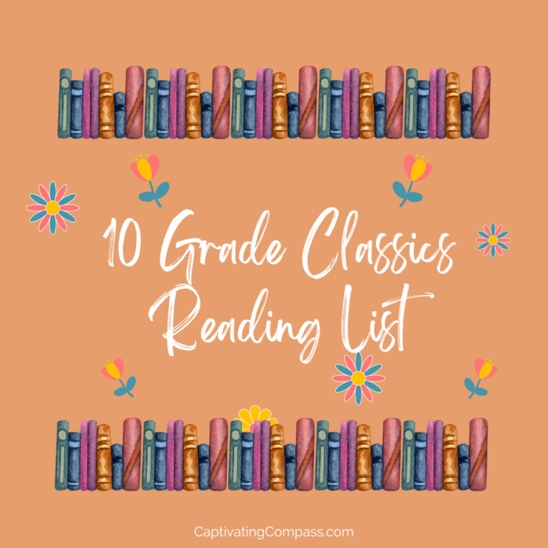 10th Grade Reading List Classics: High School Best Books