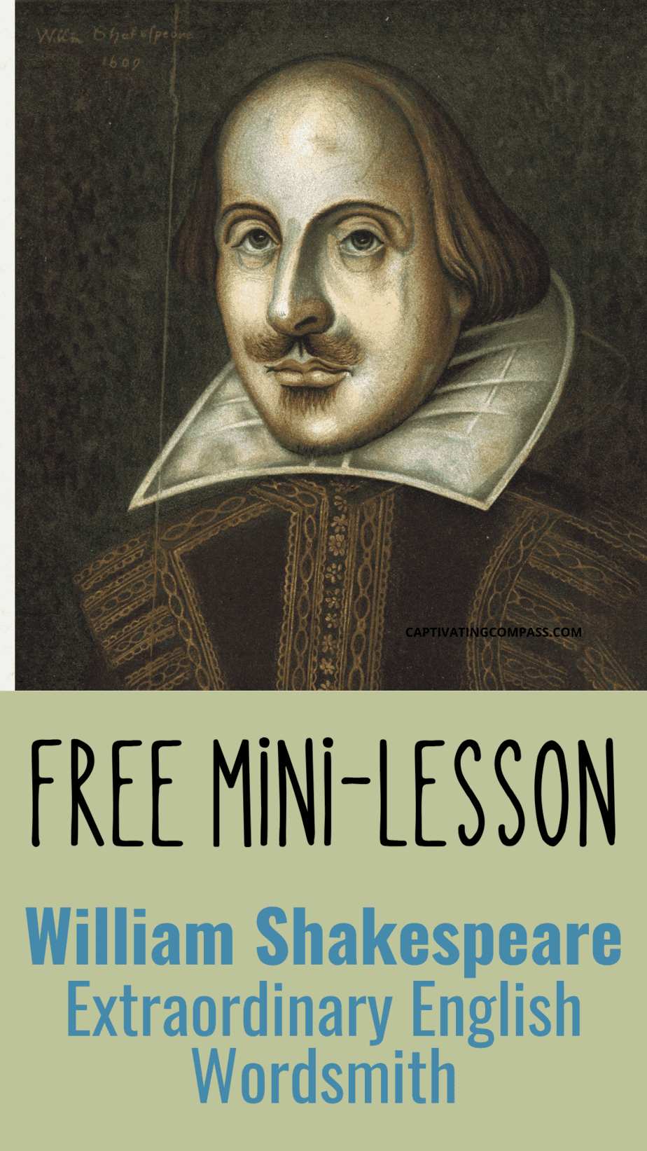 William Shakespeare Facts For Kids & Teens: Unit Study