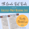 9th Grade Honors Reading List: High School Literature